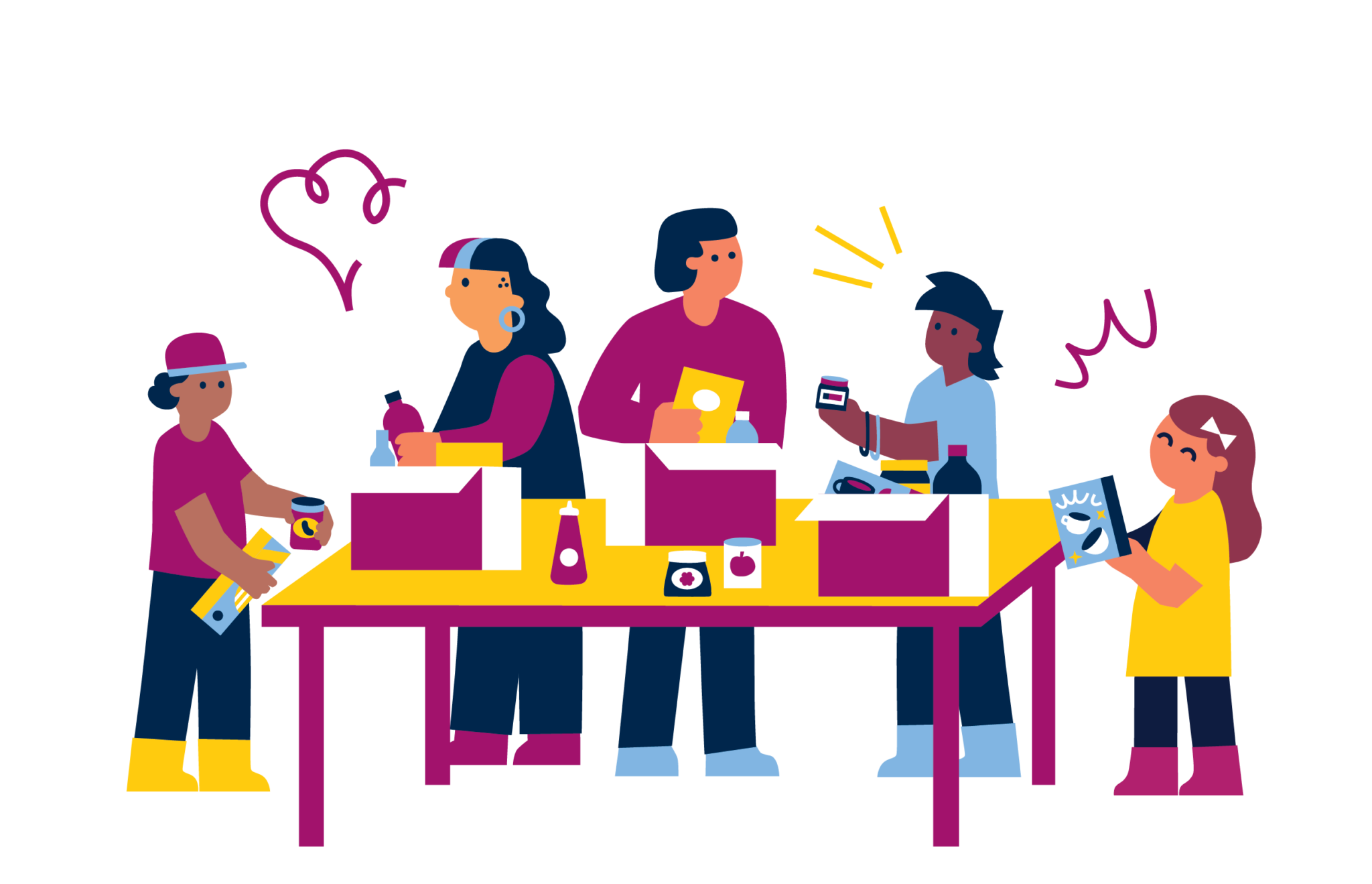 Schools & Kinders - Food For Families | Food Donations