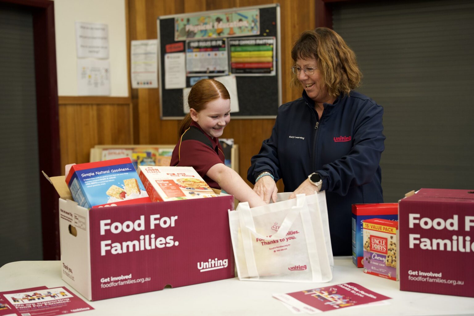 Schools & Kinders - Food For Families | Food Donations